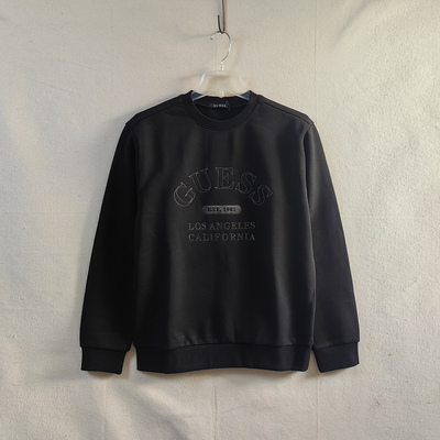 字母倒三角男女休闲情侣卫衣