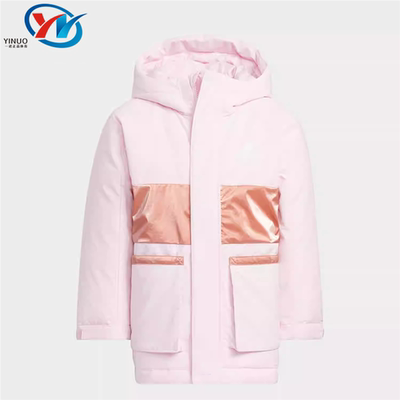 阿迪达斯小童加厚保暖运动羽绒服