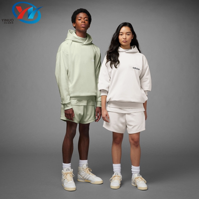 阿迪达斯三叶草男女宽松连帽卫衣