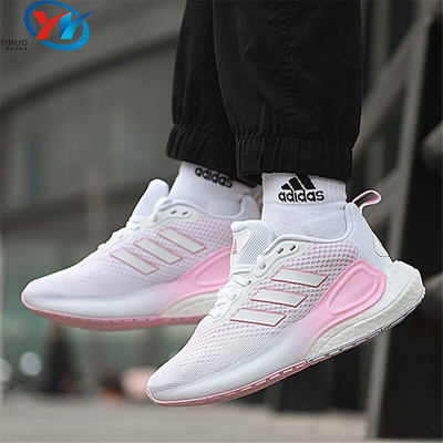 Adidas阿迪达斯男女款网面跑步鞋