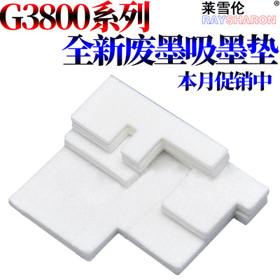 适用佳能G3800废墨收集垫G1800 G2800 G3810 G4800 G4810 G1500 G1600 G1700 G2500 G2600 G2700 G3500 G3600