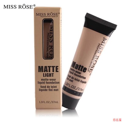 Matte Liquid Foundation Cream Makeup Oil Control Concealer