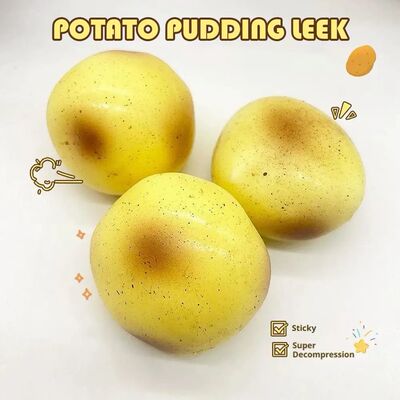 Fluid Potato Squishy Toy Slow Rise Stress Ball, Realistic Fr