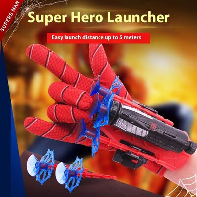 Marvel Spiderman Web Shooters Toy Spider Man Wrist Launcher