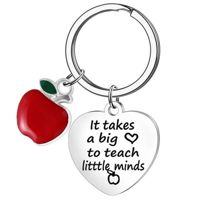 Teacher's Day Teacher Apple Jewelry Graduation Season Heart-