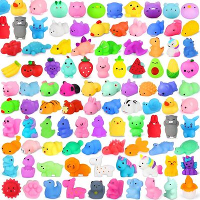 Mini Mochi Squishy Toys Kawaii Stress Squeeze Fidget Toys fo