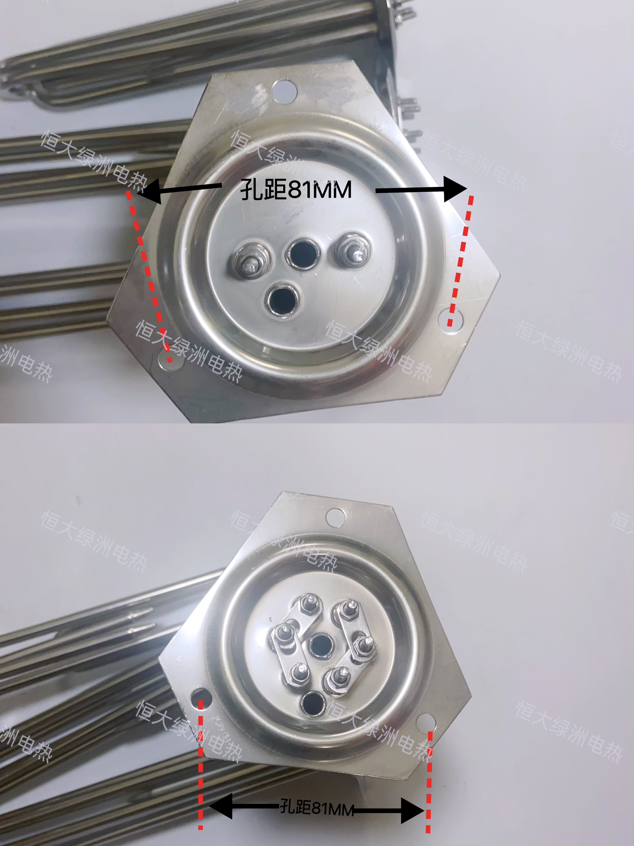 酒总/海克/开水器加热管 热水器/饮水台电发热管3KW 6KW 9KW 12KW