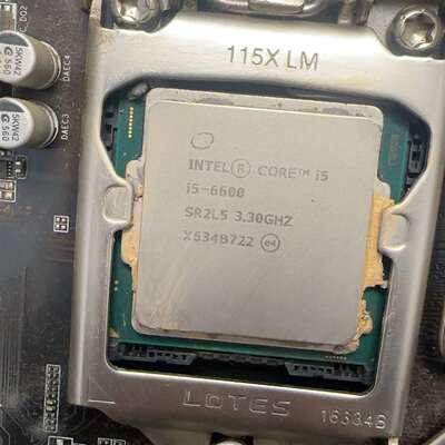 可维修技嘉主板套装i5 6600CPU，技嘉H110主板，