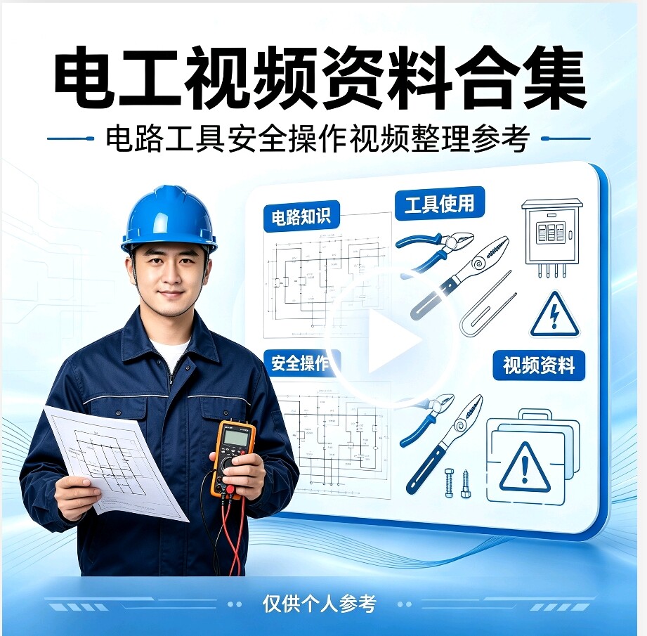 电工视频资料合集 电路工具安全操作视频整理参考