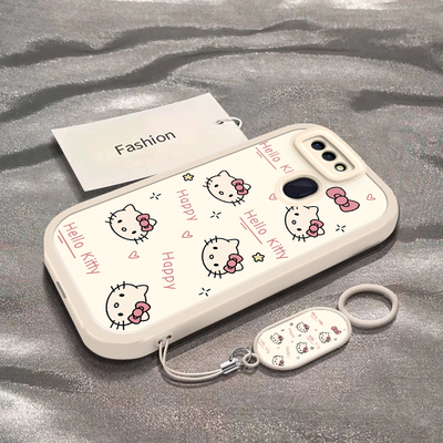 适用于OPPOR15手机壳OPPOR15x新款全包防摔PACM00保护套oppor15x男女款梦境版简约可爱彩色凯蒂猫头专用外壳