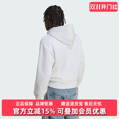 Adidas阿迪达斯男女同款2026冬季新款OVERSIZE ZH休闲外套LC8114