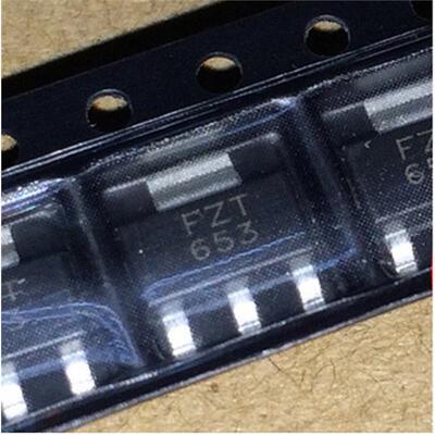 FZT653 FZT653TA 丝印653 SOT-223 贴片三极管 NPN晶体管 原装