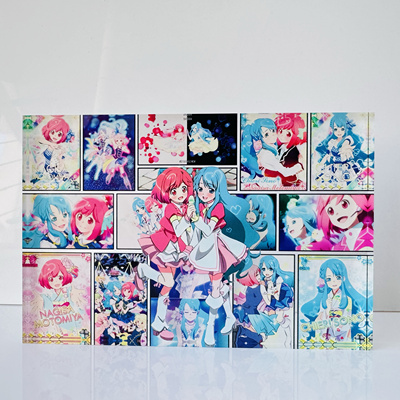 AKB0048园智惠理本宫凪沙动漫周边二次元摆件卡通立牌亚克力砖