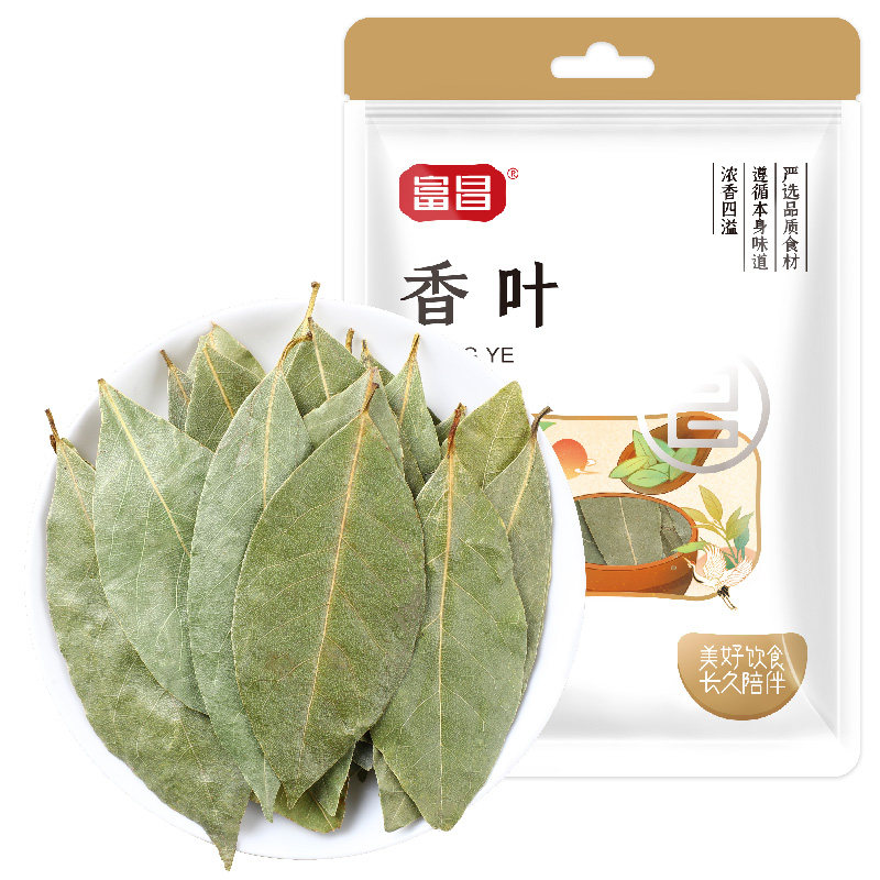 富昌香叶20g*2调料香料花椒粒八角大料孜然肉桂卤料包火锅料底料