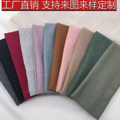 欧美亚马逊纯色针织发带韩版弹力束发带运动健身头带跨境热卖发饰