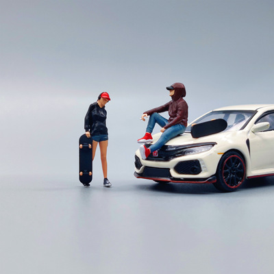 GX-DIORAMA滑板男女写实人物