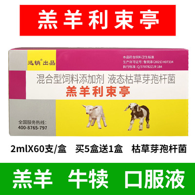 羔羊利束亭小羊羔牛犊饲料添加剂