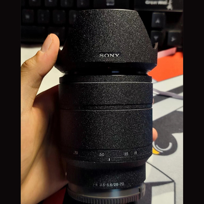 适用索尼FE28-70 F3.5-5.6镜头贴纸28-70贴膜防刮改色美容SEL2870