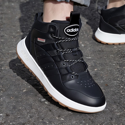 阿迪达斯男女鞋冬季新款休闲FUSION STORM2.0中高帮保暖篮球男鞋