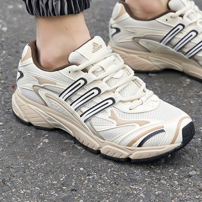 阿迪达斯男鞋新款复古老爹鞋运动鞋TEMPER RUN缓震跑步鞋休闲鞋