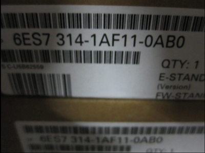 6ES7314-1AF11-0AB0 西门子S7-300, CPU 314 6ES73141AF110AB0