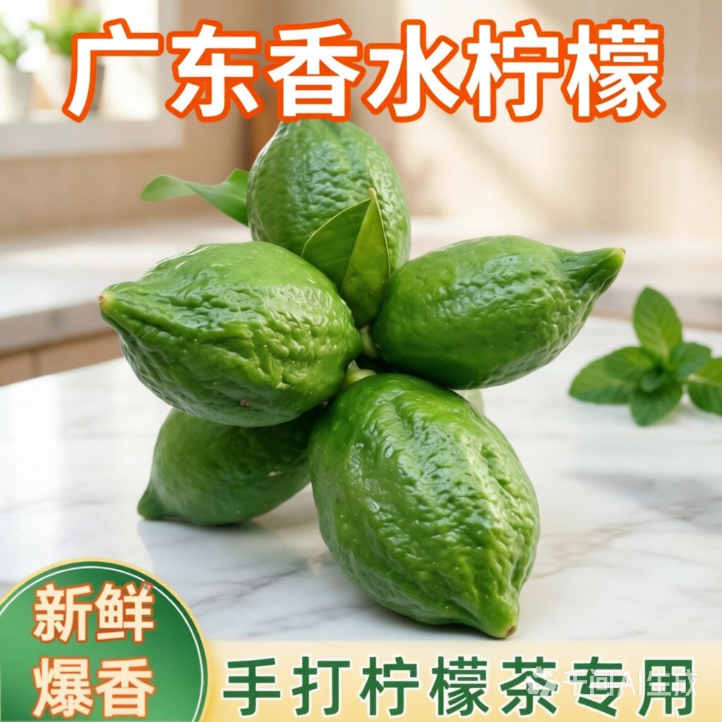 正宗广东香水柠檬新鲜无籽浓香暴打手打柠檬包邮现摘奶茶饮品店用