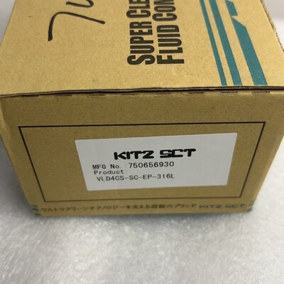 KITZ全新原装气动1/4卡套隔膜阀VLD4CS-SC-EP-316L低压常闭气动阀