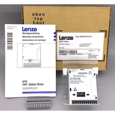 全新原装伦茨8200 IO模块E82ZAFSC100 E82ZAFSC001 E82ZAFSC010