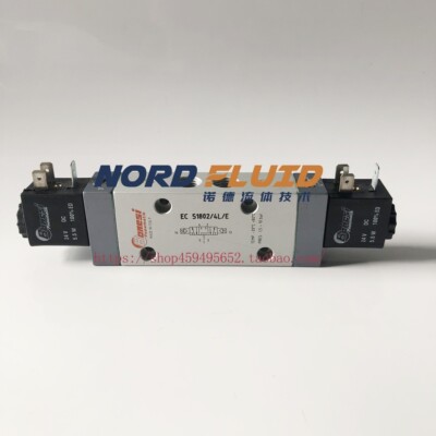 EC51802/4L/E DC24V双线圈意大利BONESI PNEUMATIC五位三通电磁阀