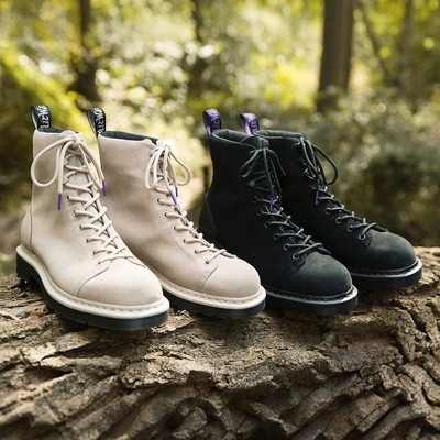 【38-49.5】联名款！the north麂皮高帮男鞋男女机车靴马丁靴越南