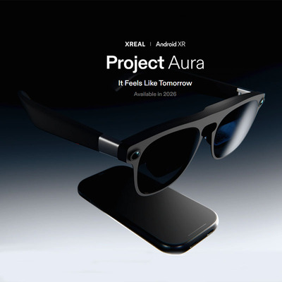 谷歌Google Project Aura 新款智能AI眼镜XREAL X1S芯片 港澳代购