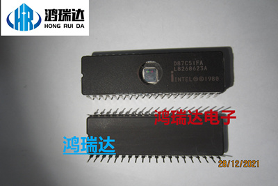 D87C51FA 直插IC DIP40封装  语音IC芯片  电子元器件现货直