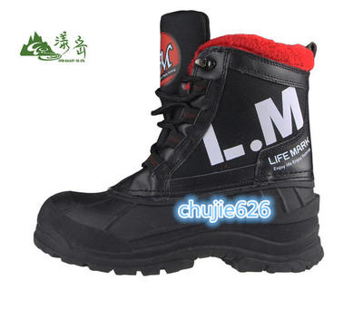 防滑登山鞋防水鞋防寒鞋冰钓冬钓