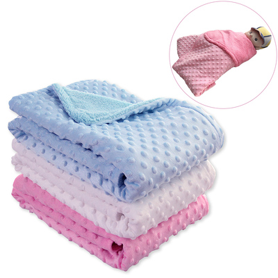 Baby Blanket & Swaddling Newborn Thermal Soft Fleece Blanket