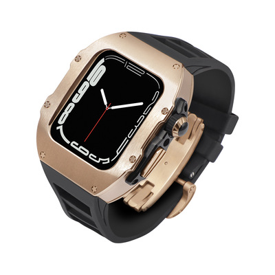 316l Stainless Steel Case For  Ultra49mm Fluororubber Strap
