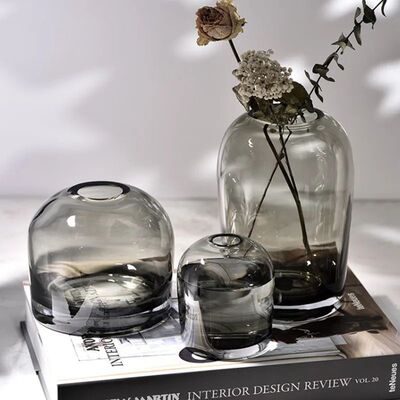 European style simple vase creative INS glass flower living