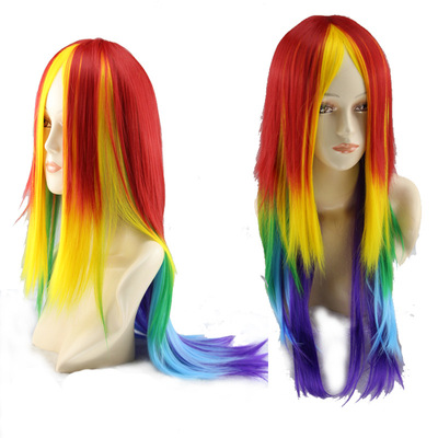 Animation s Split Straight Haruku Gradient Rainbow splay lor