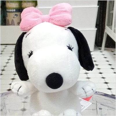 韩国代购进口日本Snoopy女史努比妹妹贝儿公仔OLAF奥拉夫毛绒玩具_虎窝淘