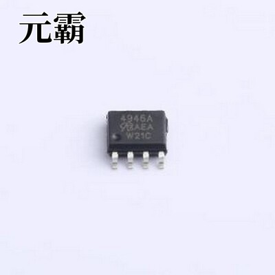 SQ4946AEY-T1-GE3-VB 场效应管(MOSFET) 2个N沟道 耐压:60V 电流: