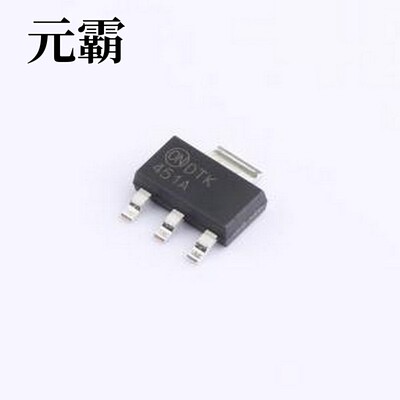NDT451AN 场效应管(MOSFET) 1个N沟道 耐压:30V 电流:7.2A SOT-22