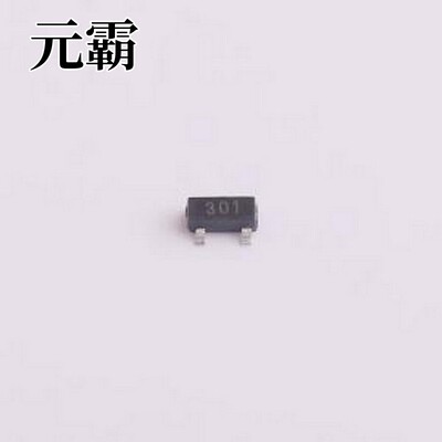 FDV301N 场效应管(MOSFET) 1个N沟道 耐压:25V 电流:220mA SOT-23