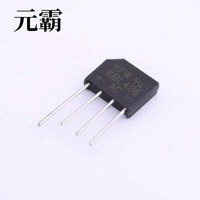 KBL406 整流桥 电压:600V 电流:4A KBL