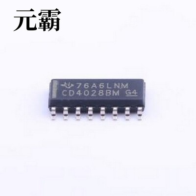 CD4028BM96 信号开关/编解码器/多路复用器 CD4028BM96 SOIC-16