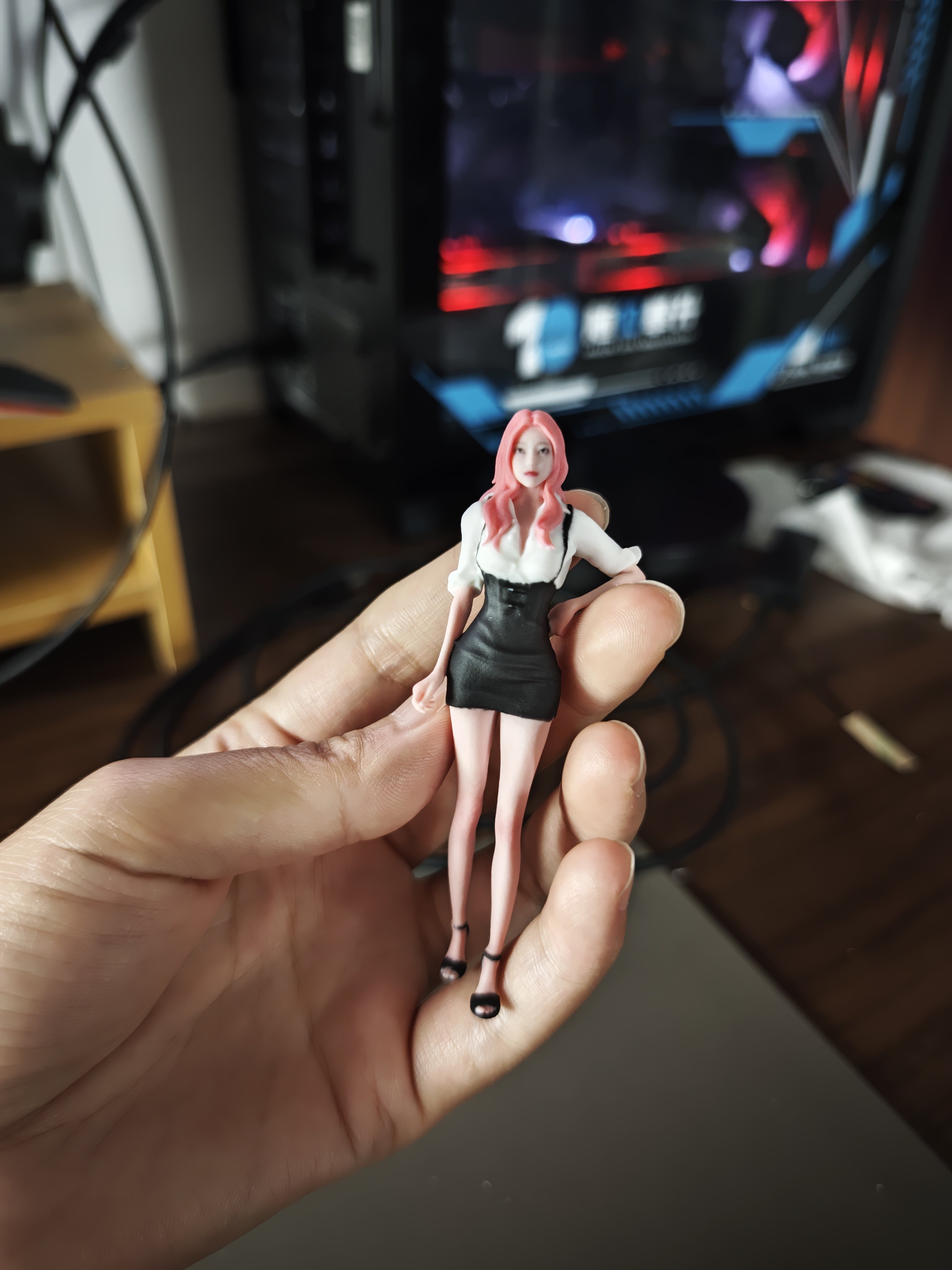 1/18汽车模型车模人偶配件微缩潮流人偶真人3d手办 其他尺寸也有