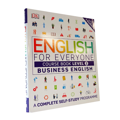 人人学英语 课本 DK英文原版 DK-English for Everyone:Business English Level2 Course Book 英语学习教材 商务英语2