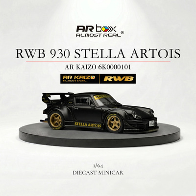 ARbox1/64保时捷RWB930合金车模