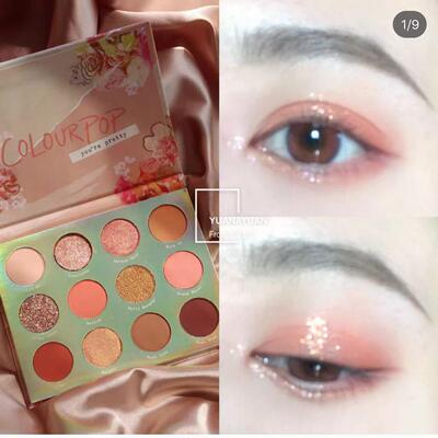 海淘清掉colourpop12色眼影盘