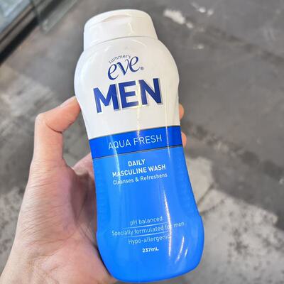 多效均衡男性护理液237ml温和舒适清爽滋润日常清洁
