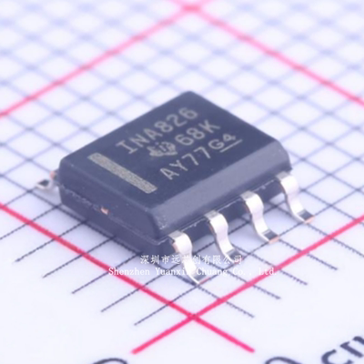 TI元件全新原装INA826AIDR INA826AID封装SOIC-8仪表放大器芯片