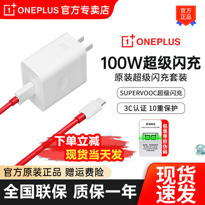 一加100W超级闪充充电器原装
